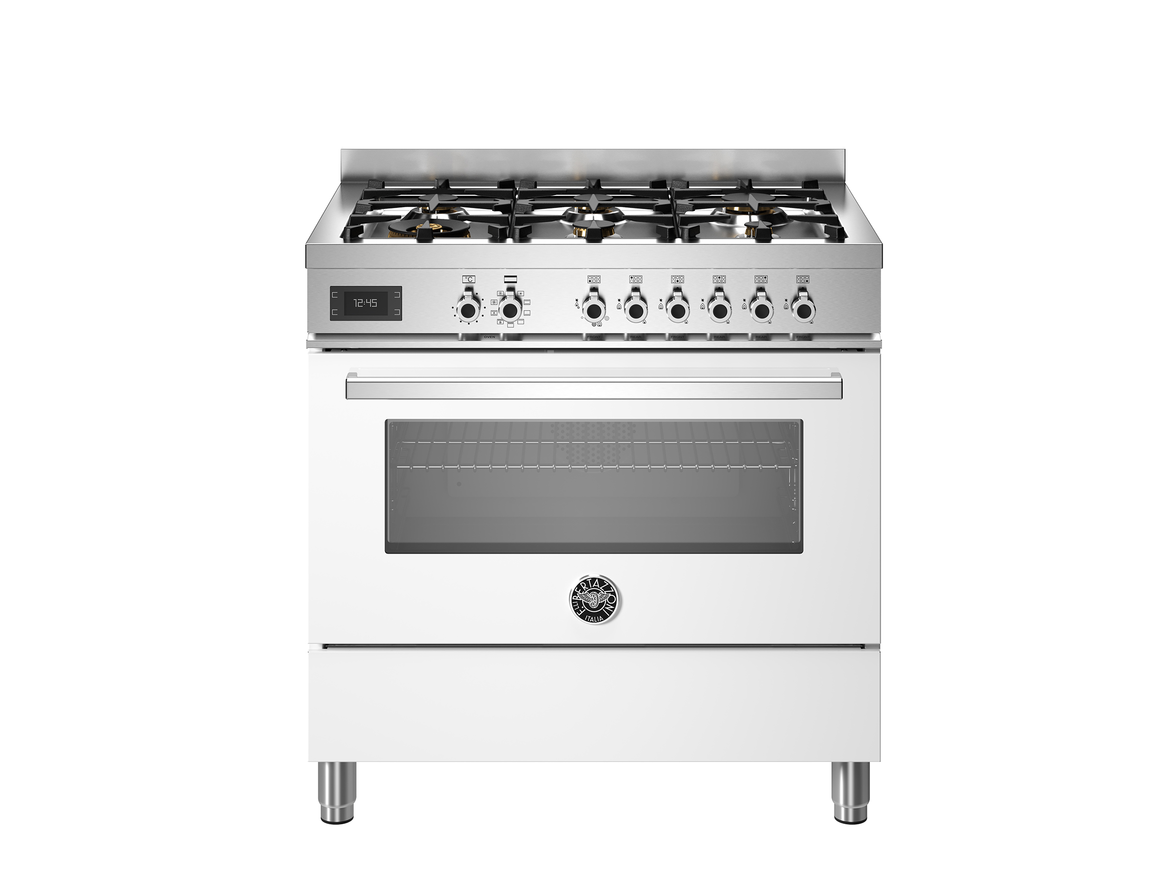 120 cm 6 burners griddle eletric double oven Bertazzoni